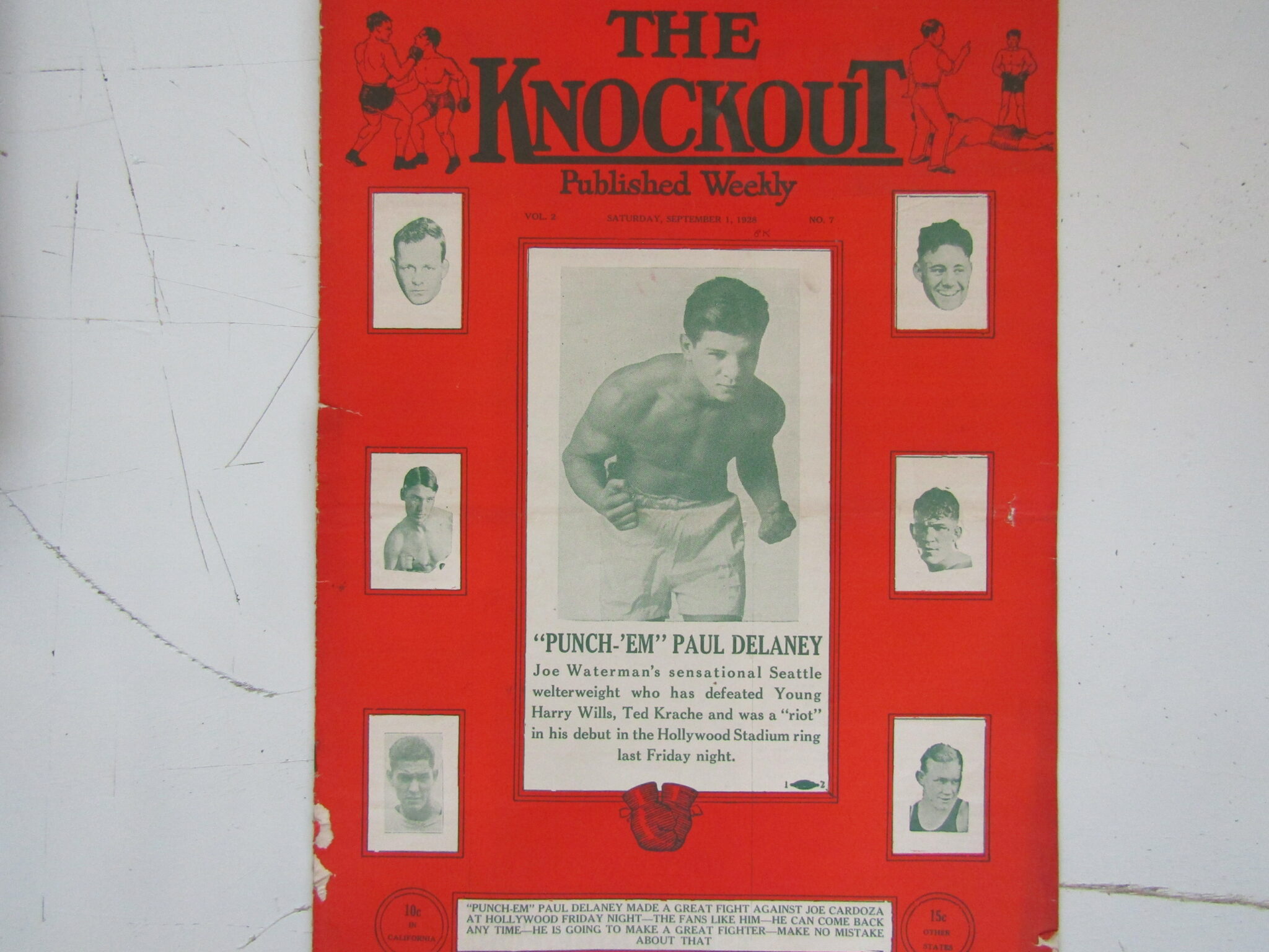 The Knockout – Paul Delaney 09/01/1928 – Boxing Classics